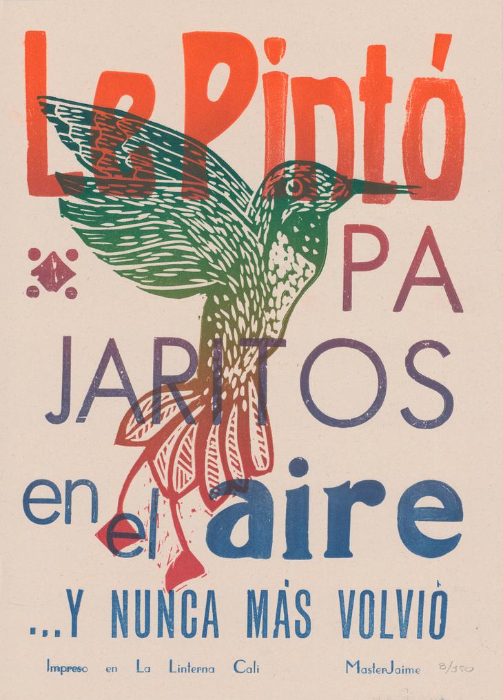 "Le pintó pajaritos en el aire …", 2023 – Arte Popular Latino