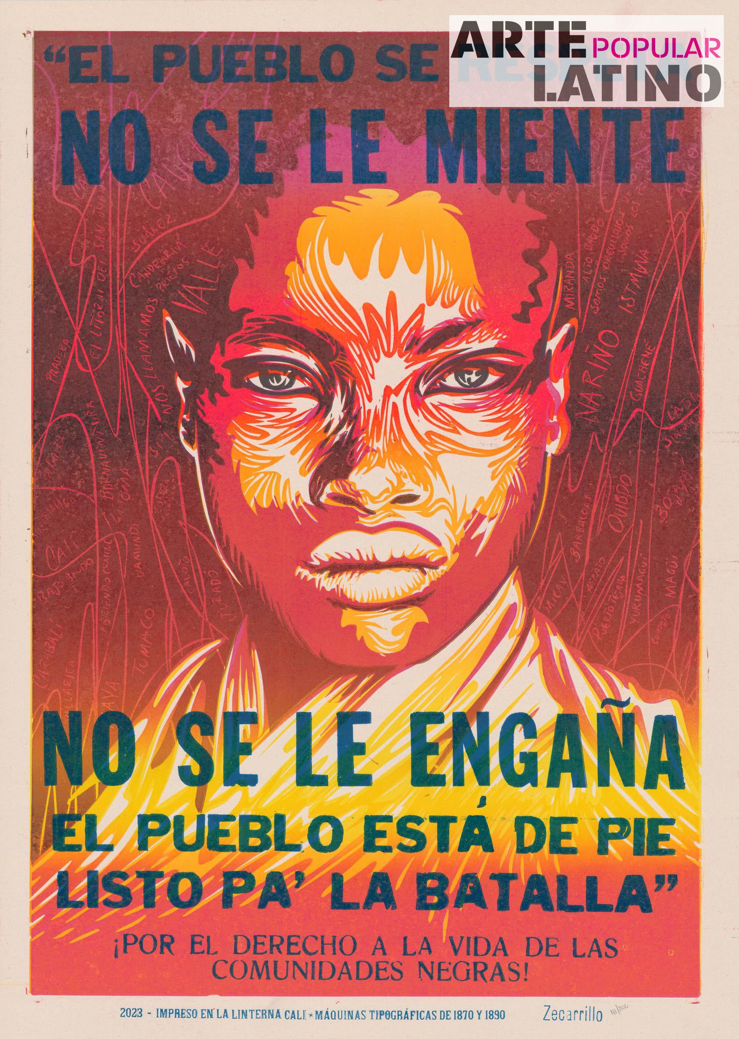 "El Pueblo se respeta", by ZECARRILLO, 2023 - Limited Edition ...